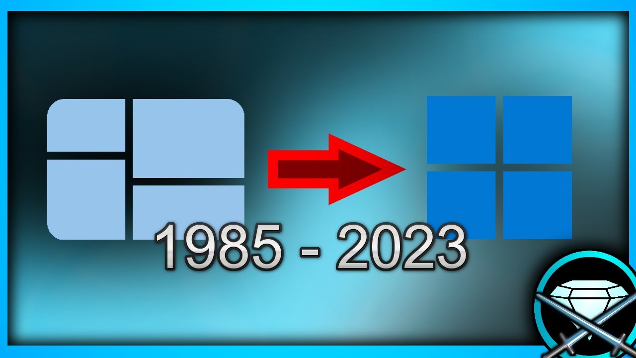 Windows Logo Evolution (1985 - 2023) - YouTube