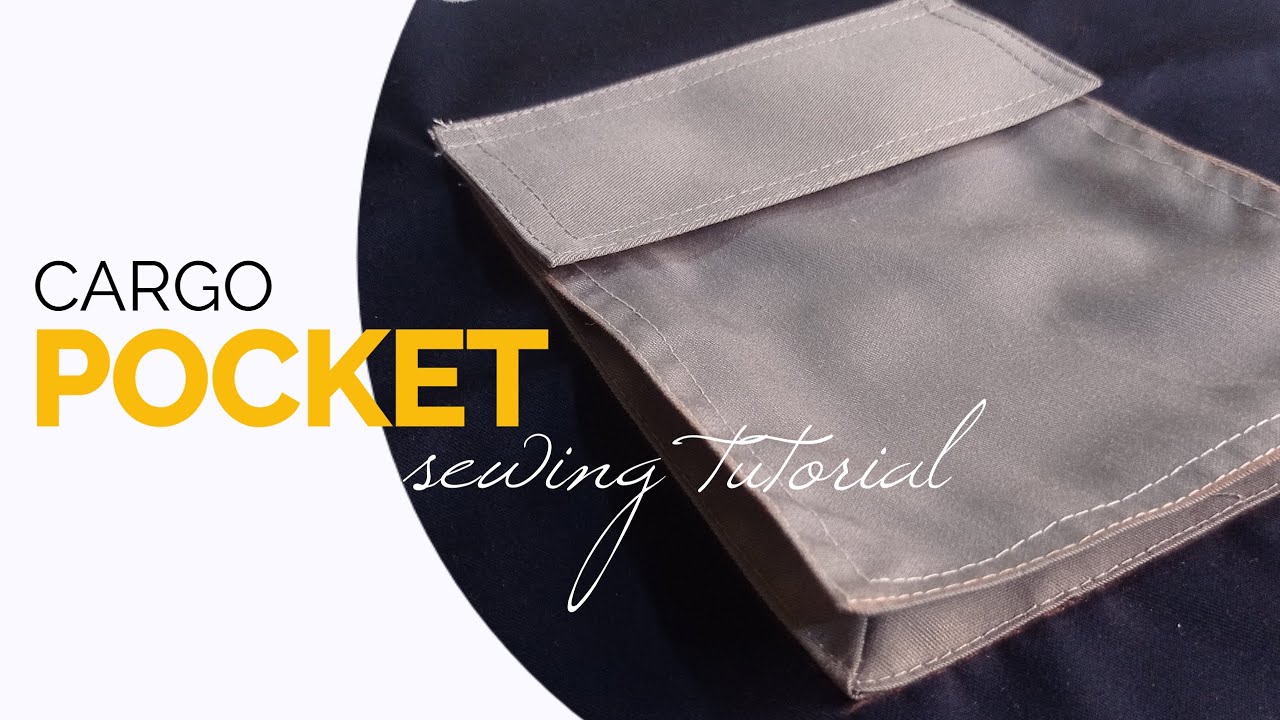 Cargo Pocket Sewing Tips and Tricks || Sewing tutorial || How to sew ...