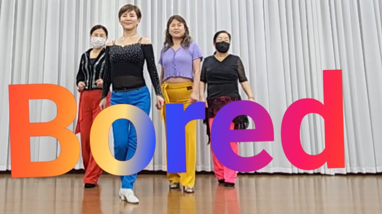Bored Level:Beginner /JOINLINEDANCE - YouTube