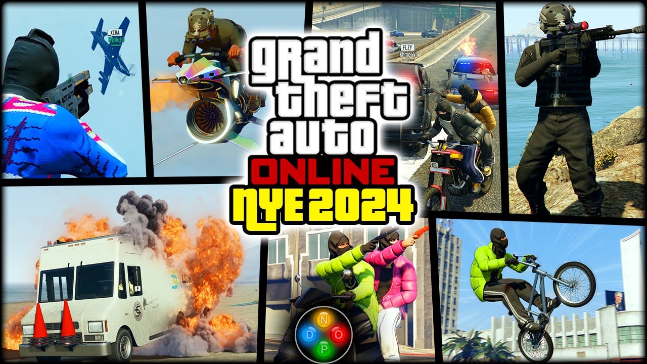 BIG GTA 5 New Years Eve Stream 2024 LIVE - YouTube