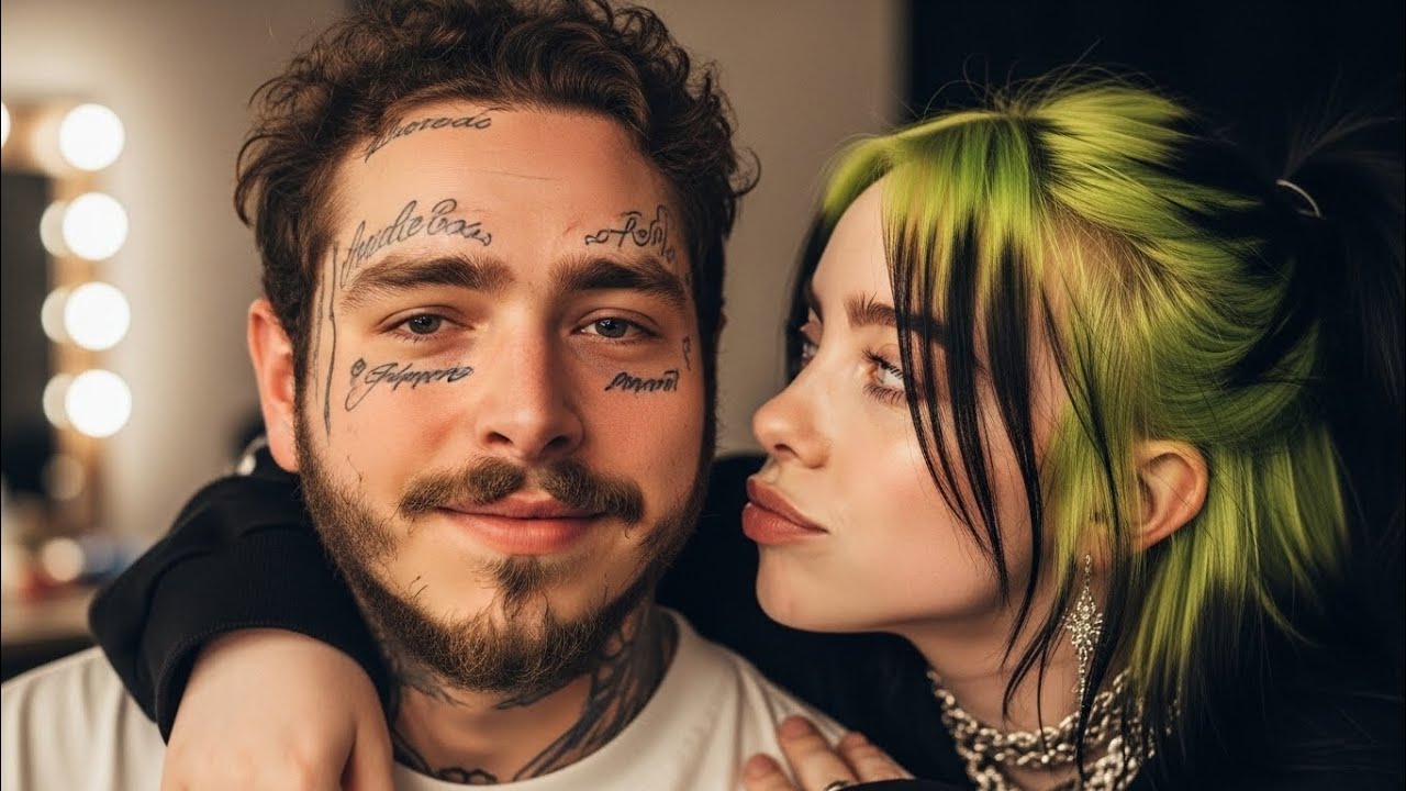 Post Malone ft Billie Eilish – Falling Slowly ( Lyrics Video ) - YouTube