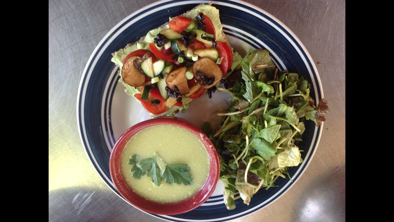 Raw Vegan Lunch by Donation - YouTube