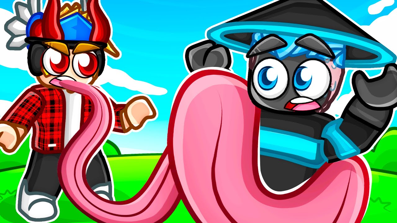 RoGang TONGUE BATTLES in ROBLOX.. - YouTube