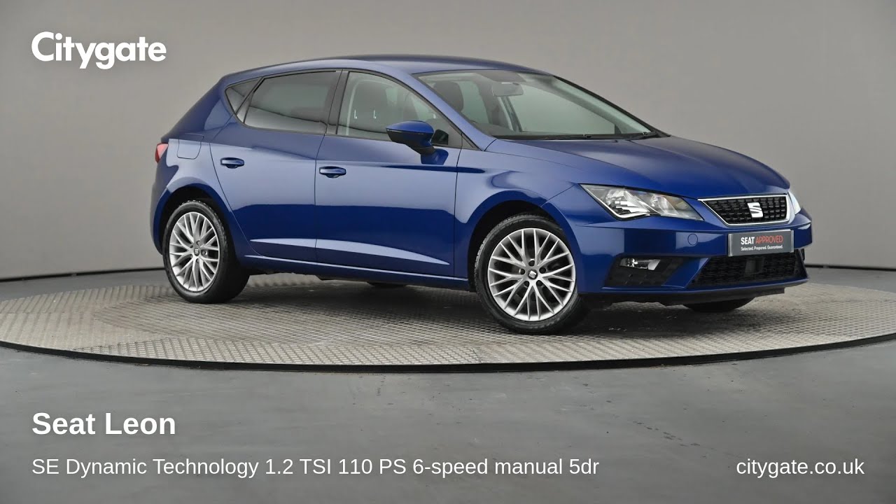 Seat Leon - SE Dynamic Technology 1.2 TSI 110 PS 6-speed manual 5dr ...