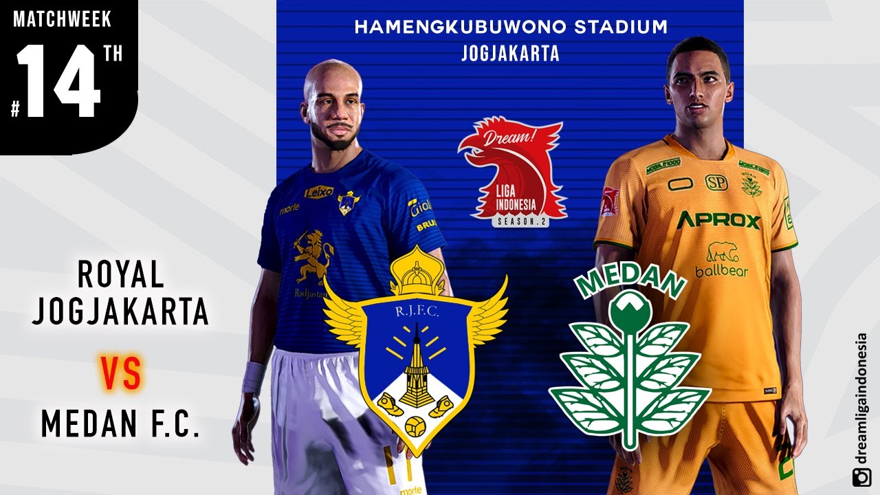 ROYAL JOGJAKARTA vs MEDAN F.C. - DLI MW 14 - YouTube