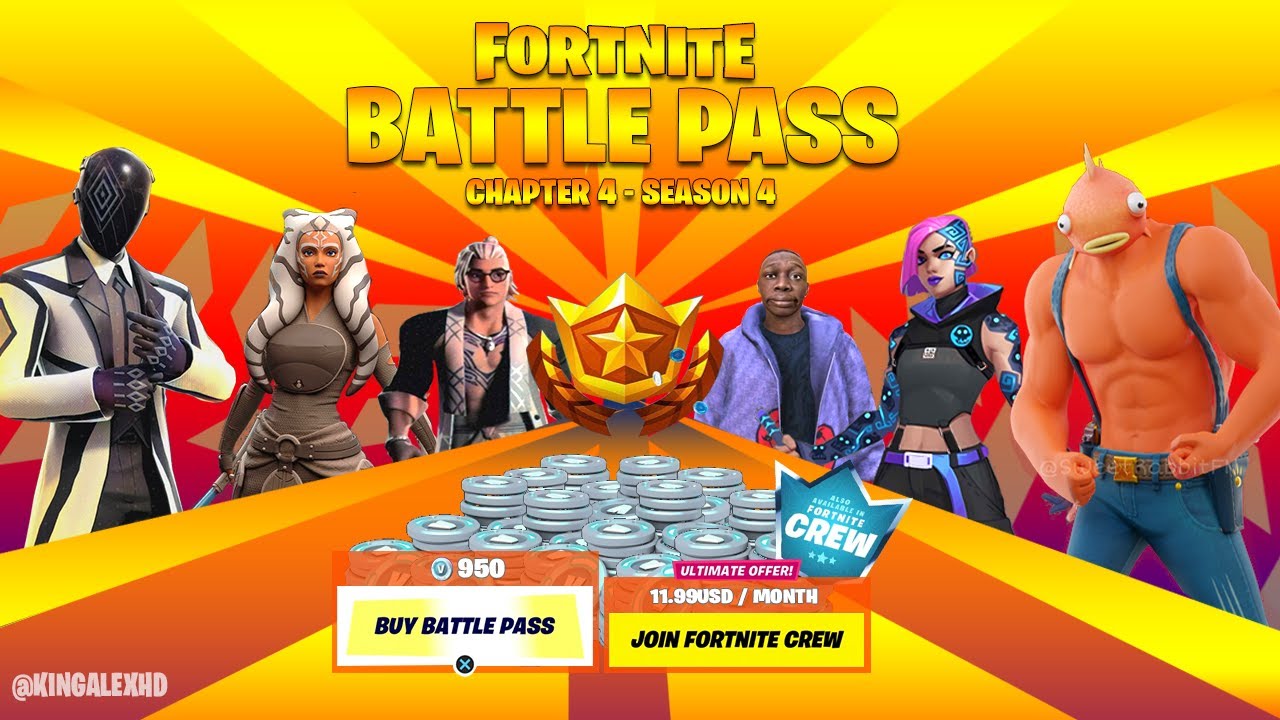 Fortnite Chapter 4 Season 4 | Official Battle Pass! (FULL SHOWCASE ...