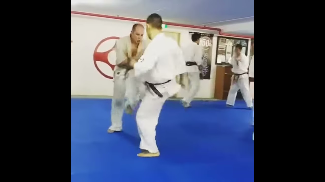 Kyokushin karate grading fight - YouTube