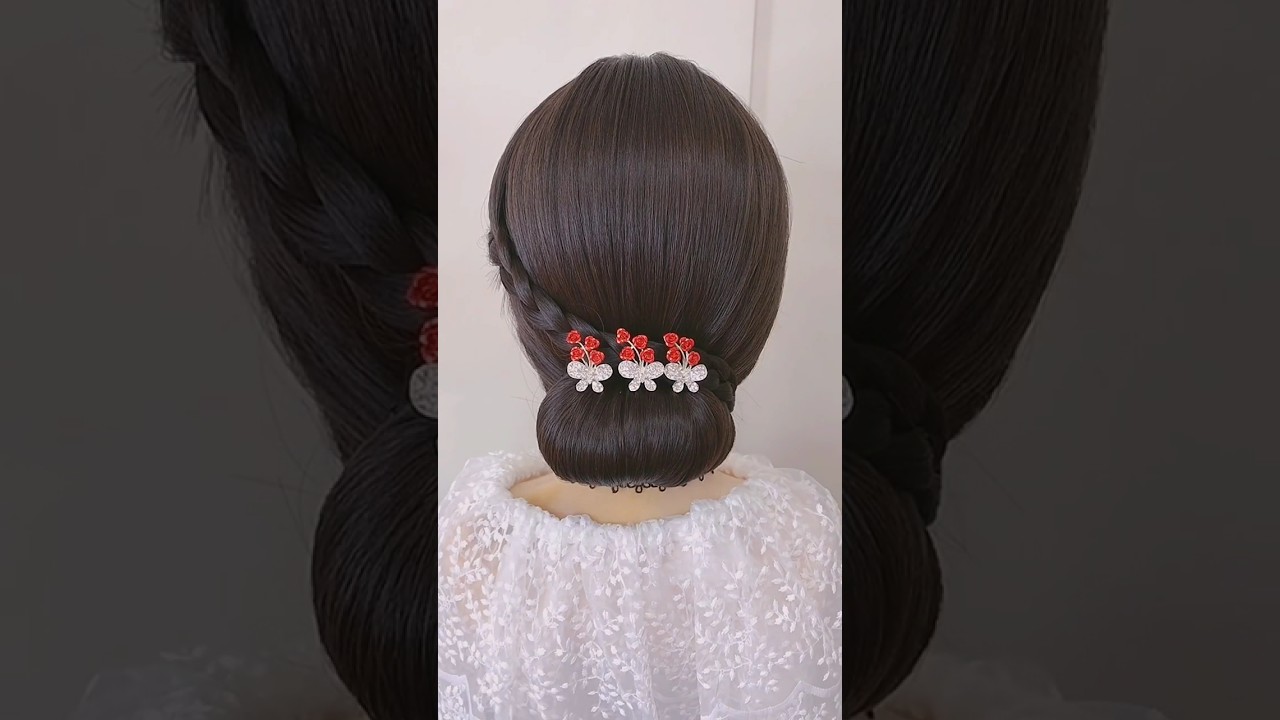 Tutorial Kuncir Rambut Konde - YouTube