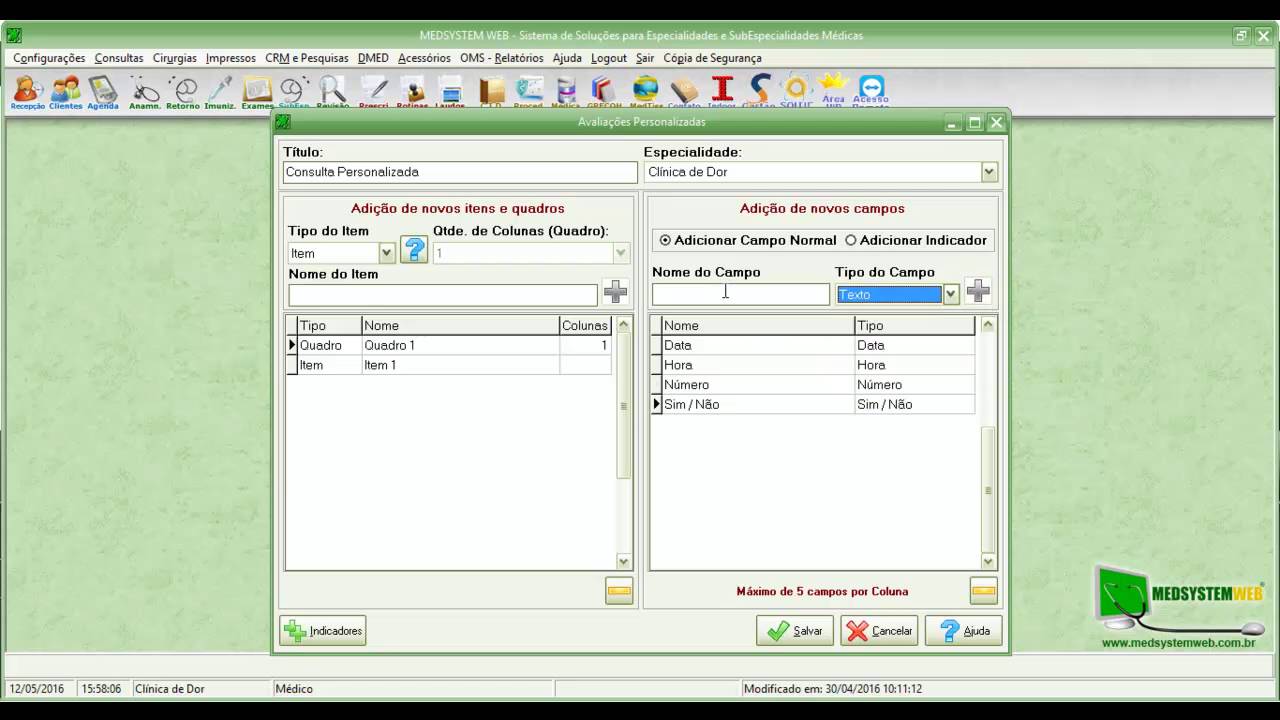 Medsystem 2016 - Consultas personalizadas - YouTube