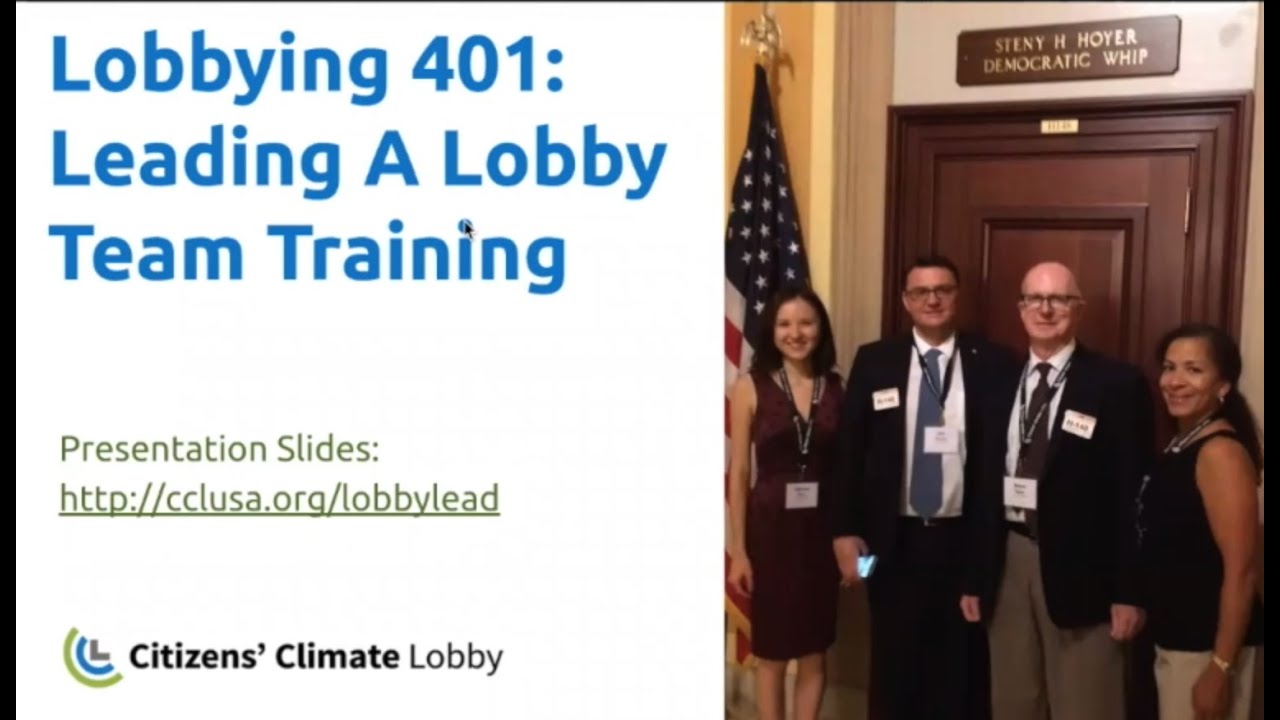 CCL Training: Leading Your Lobby Team - YouTube