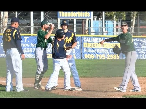 BASEBALL: Tahquitz vs. Yucaipa - YouTube