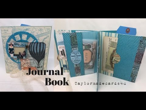 Easy 6x6 Journal book - YouTube