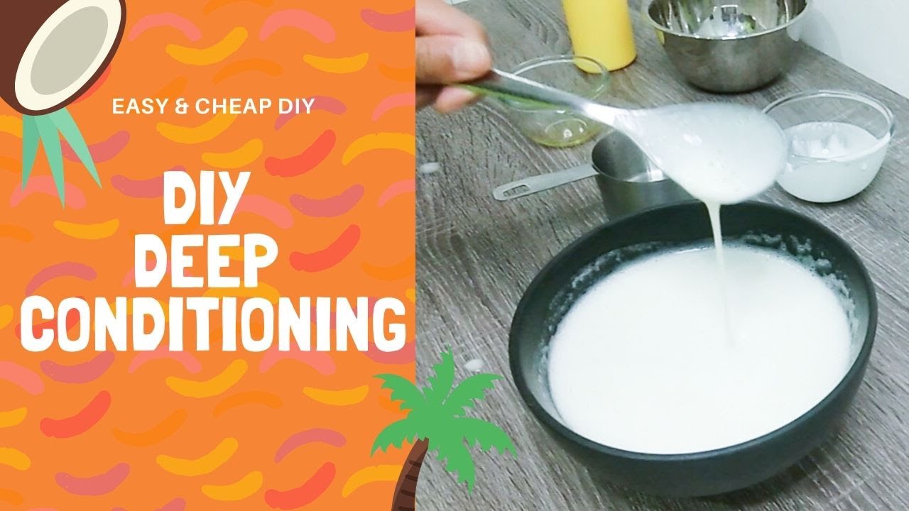 Easy DIY Deep Conditioning untuk rambut keriting | marsker rambut ...