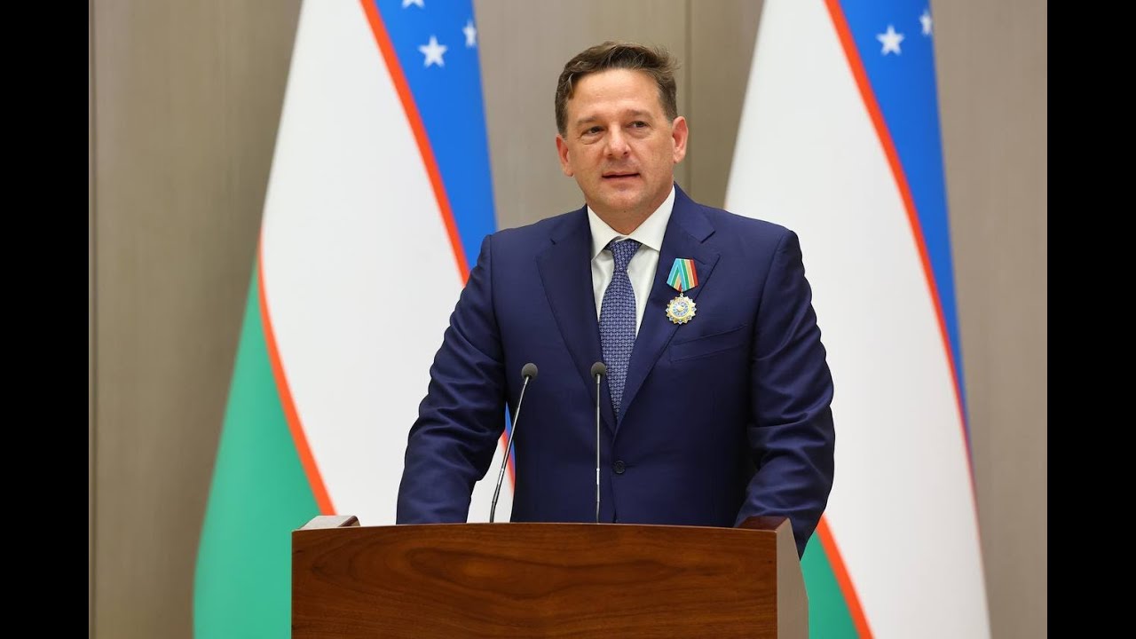 Uzbekistan 24 | Speech from Dan Patterson CEO/General Director of JV ...