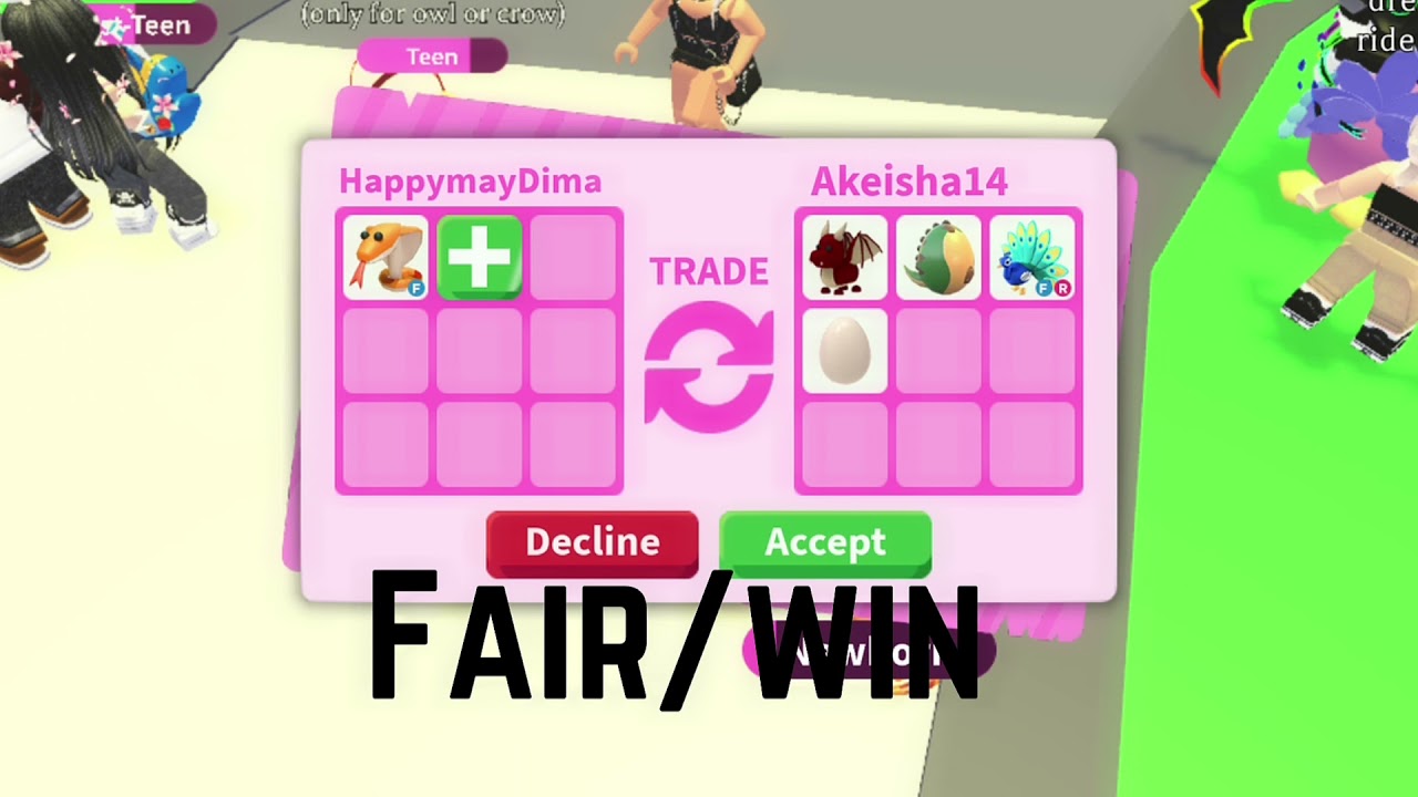 What people offer for a fly cobra! (first adopt me Roblox video) - YouTube