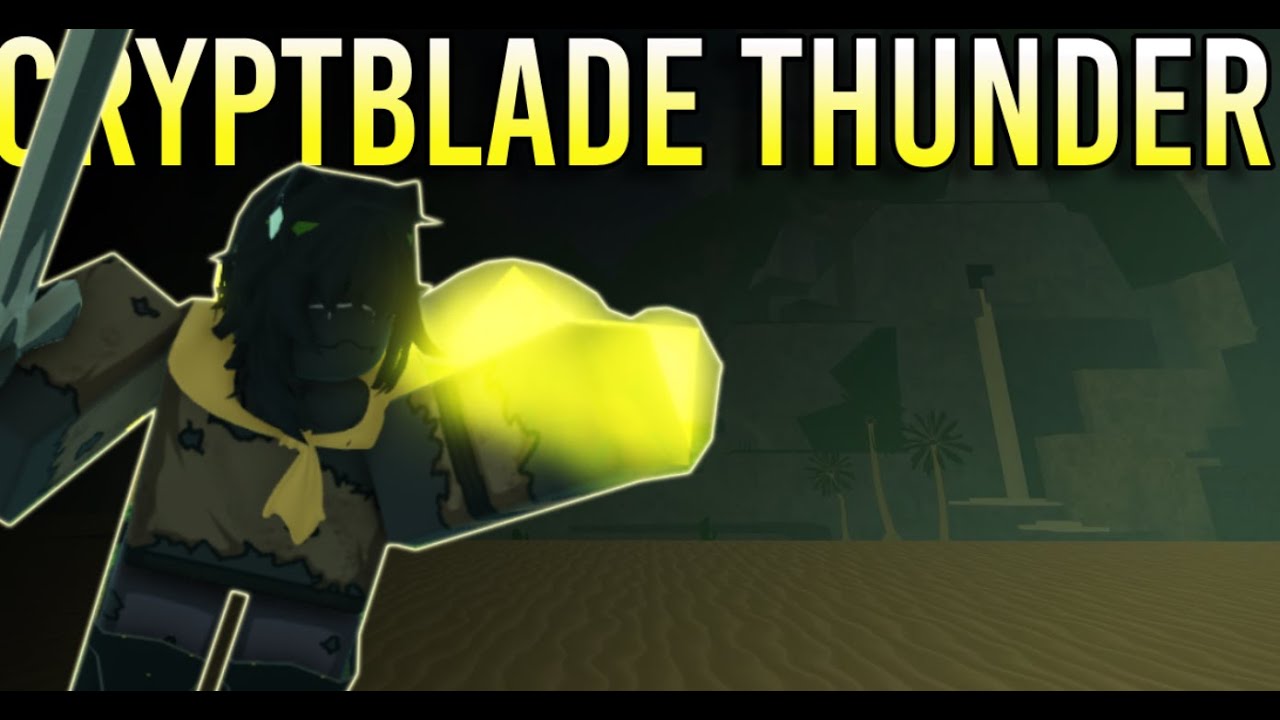 Thunder Crypt blade Progression #1 | Deepwoken - YouTube