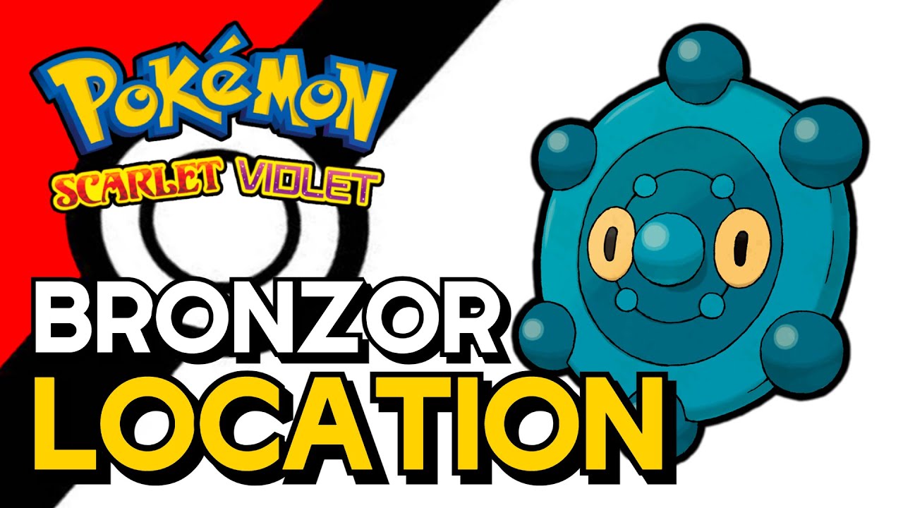 Pokemon Scarlet & Violet - Bronzor Location - YouTube