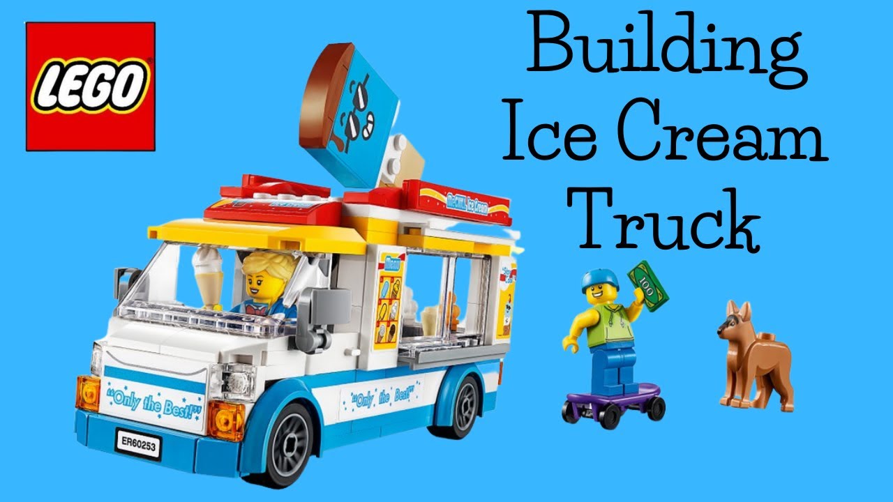 LEGO City 60253 Ice Cream Truck Unboxing Speed Build Review (60253 ...
