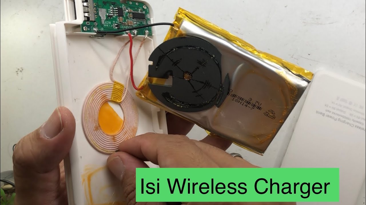 Bongkar isi Power Bank Wireless, ada apa ? - YouTube
