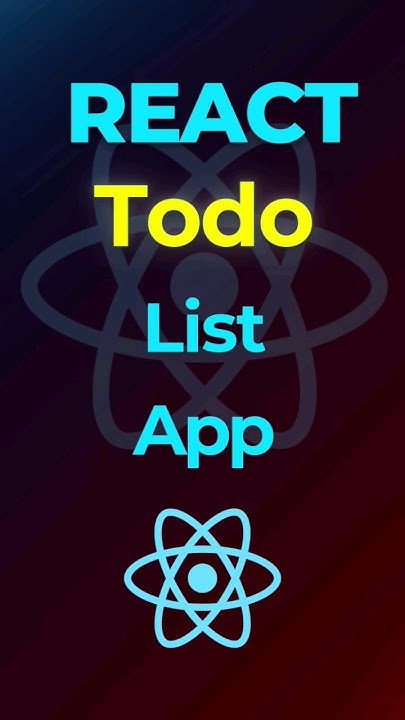 To Do List React App Reactjs Reactjstutorial Webdevelopment Coding Youtube