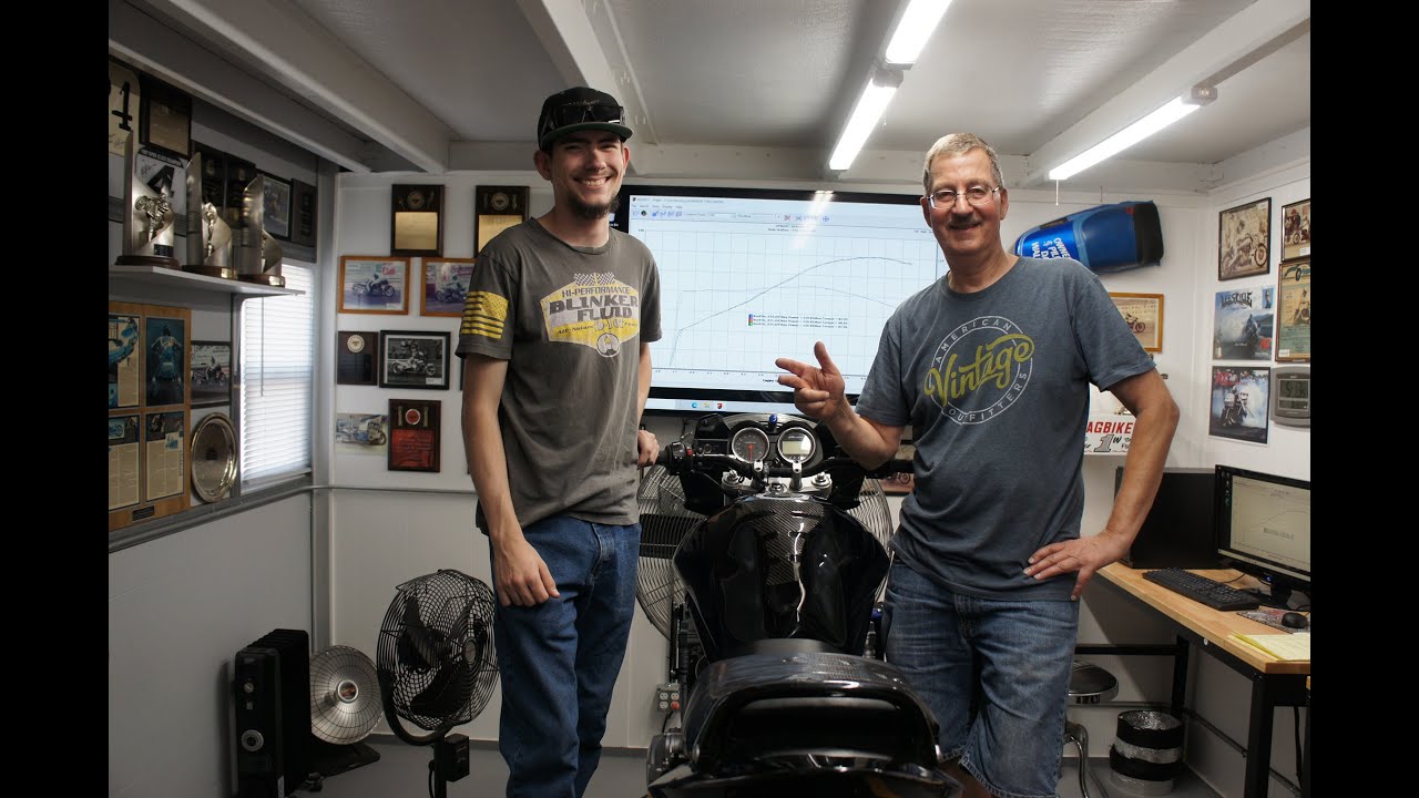 Bandit 1250 Bracket Bike Dyno Shift Test, PART ? Dale Walker Holeshot ...