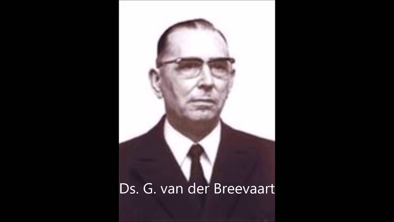 Ds. G. van der Breevaart - Deut. 32 vers 2 - Mijn leer druipe als een ...