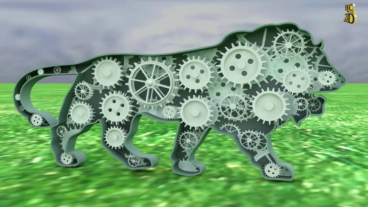 MAKE IN INDIA | 3D MODEL | ANIMATION made by Hemant Chugh - YouTube