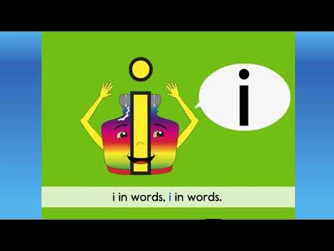 Letterland Phonic Compilation: Alphabet Letter I (long and short vowels ...