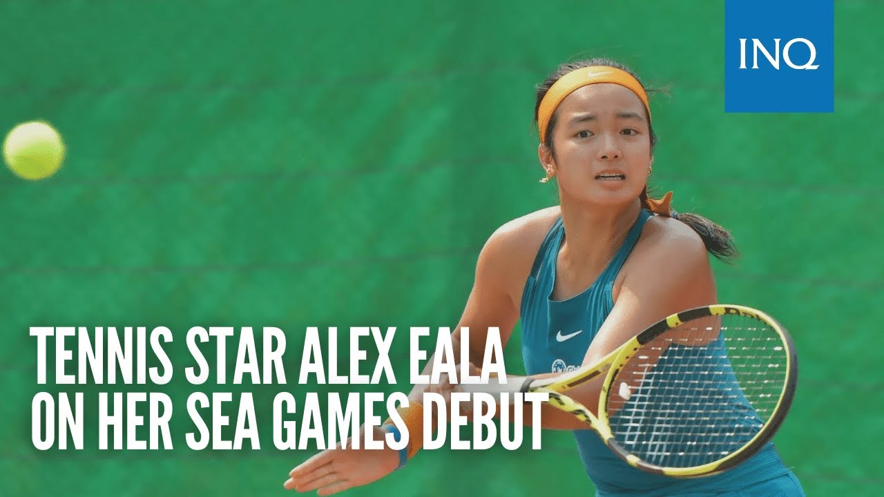 Tennis star Alex Eala on her SEA Games debut - YouTube