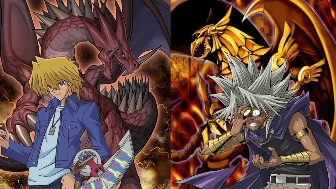yugioh what if joey with hermos dueled marik - YouTube