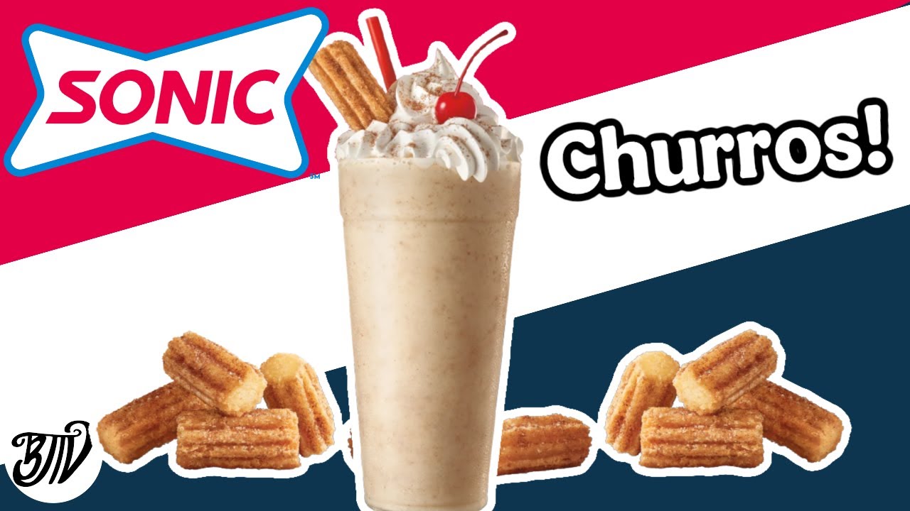 Churro Shake & Churro Bites @sonicamericasdrivein9244 || Drive Thru ...