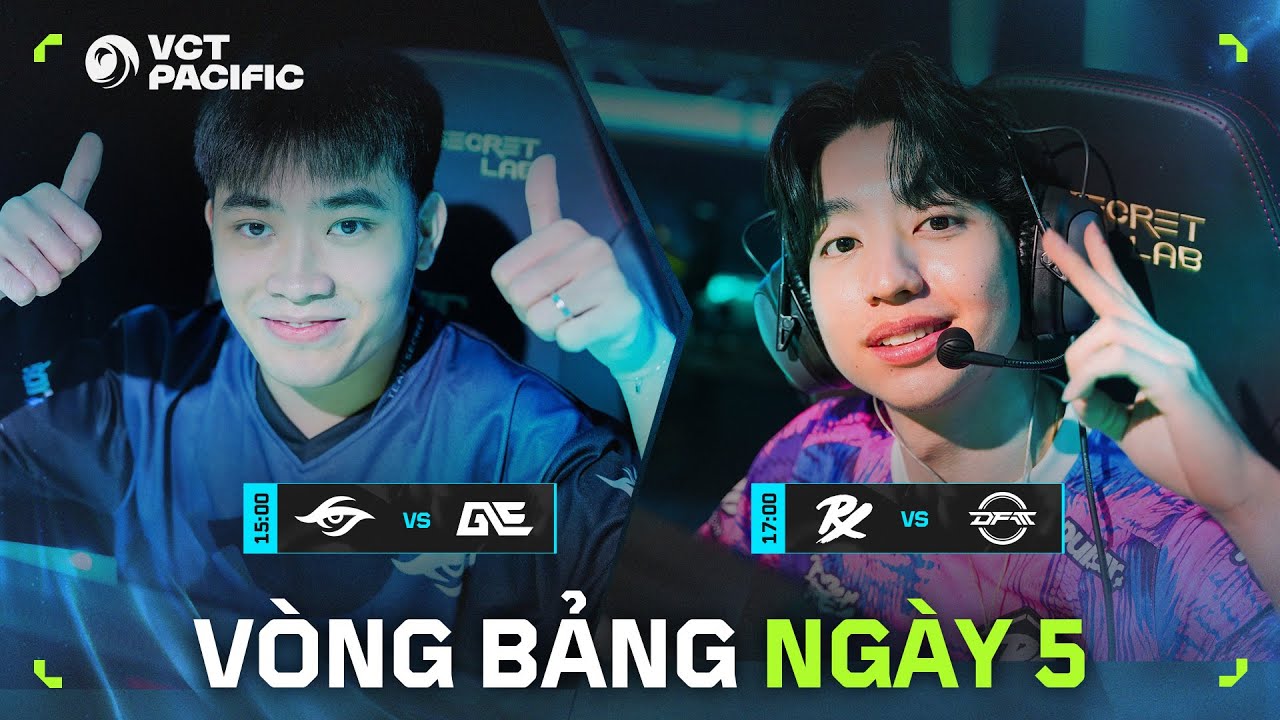 [VN] VCT 2025 Pacific Stage 2 | Group Stage - NGÀY 5 - YouTube