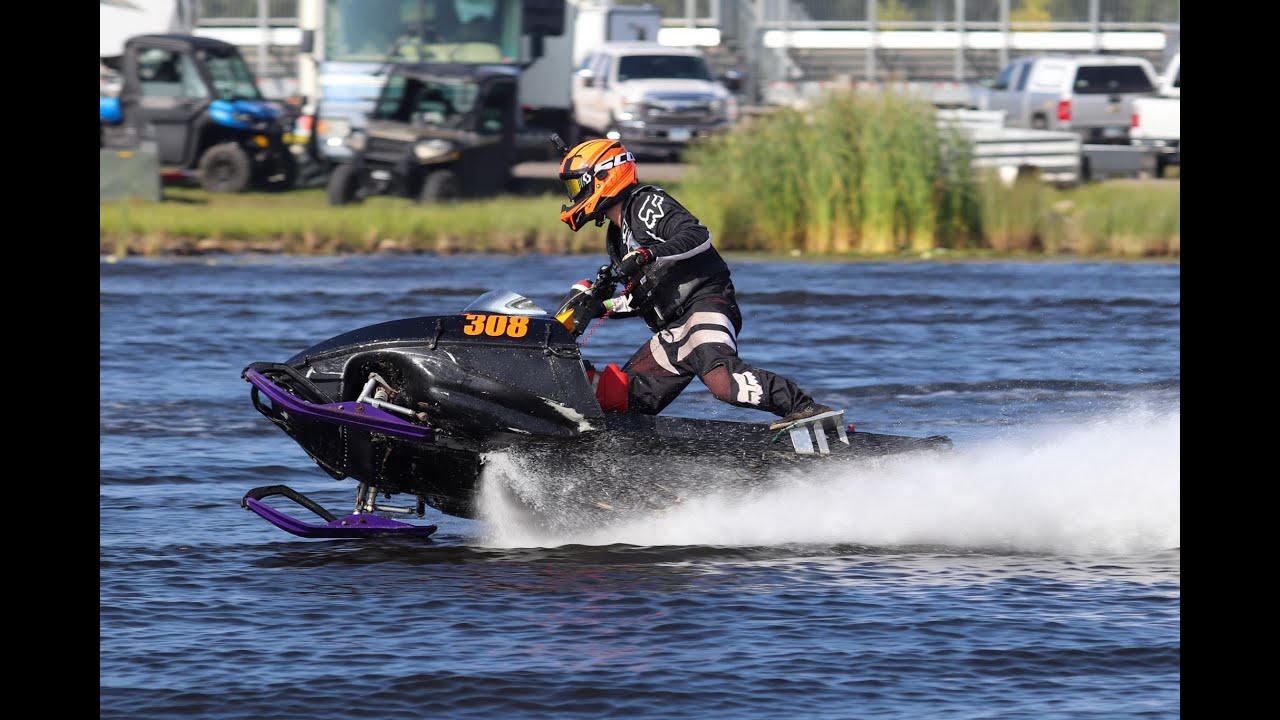 Snowmobile Watercross 2020 Highlights - YouTube