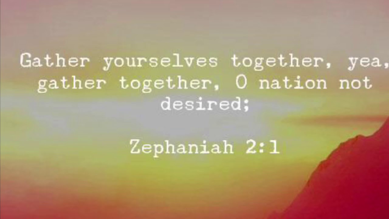 “Gather Yourselves Together” - YouTube