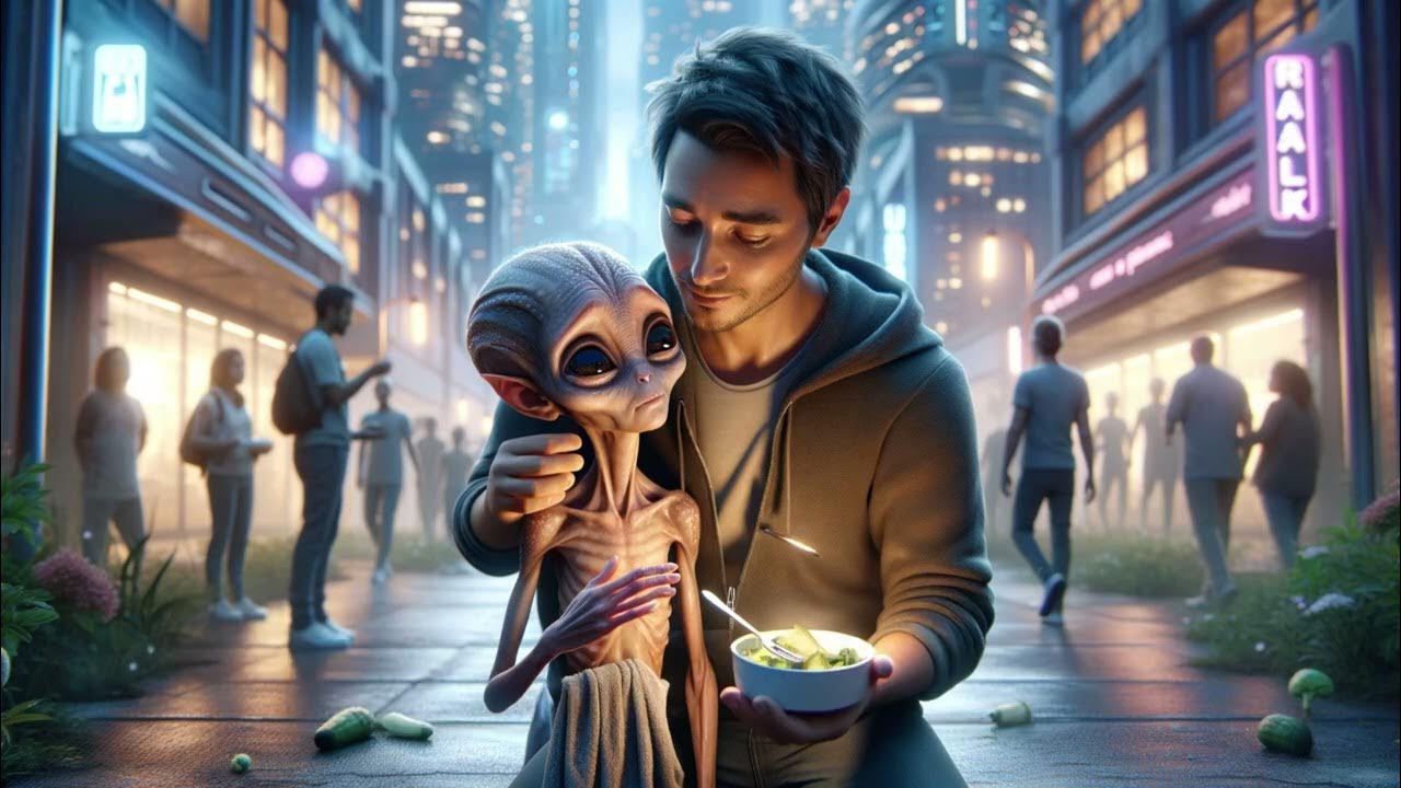 Galactic Heartwarming Tale of a Starving Alien Girl Her Adoptive Human ...