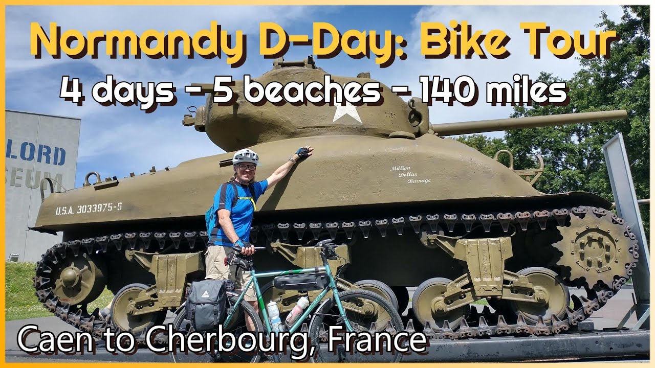 Gravel Bike D-Day Tour, Normandy, France - Caen to Cherbourg - 4 days ...