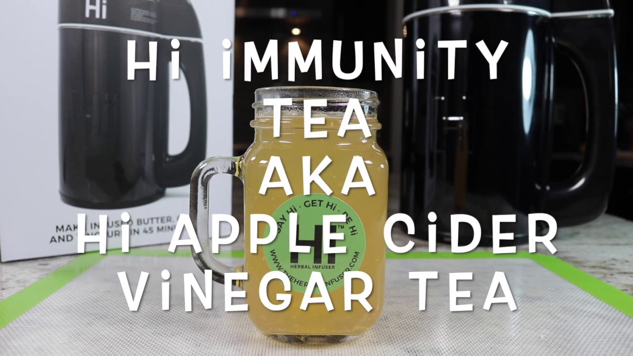 Hi Immunity Apple Cider Vinegar Tea - YouTube