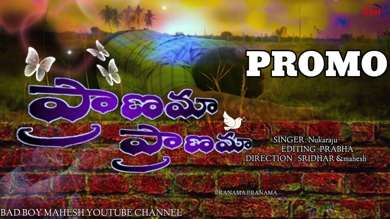 Pranama Pranama song promo 4k// love failure song// Jabardasth Nukaraju ...