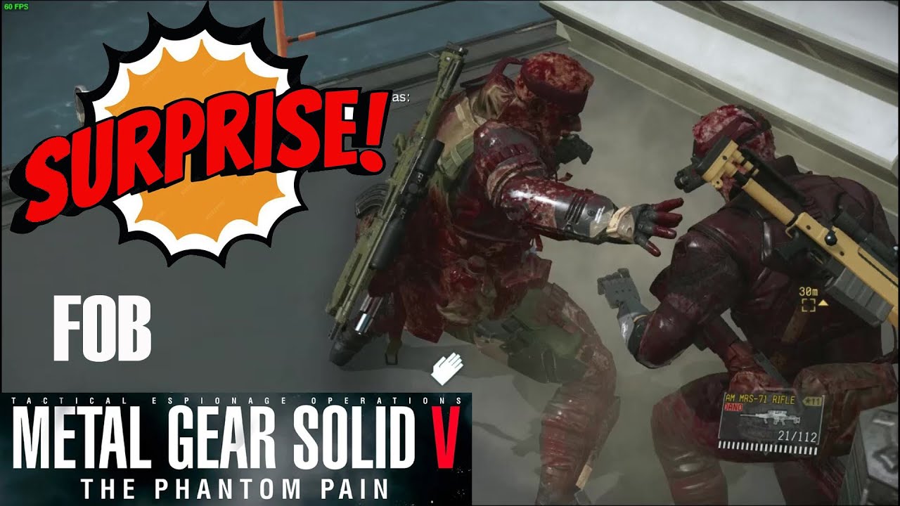 💥 MGSV FOB Funny moment , playing against a cheater . 👀 - YouTube
