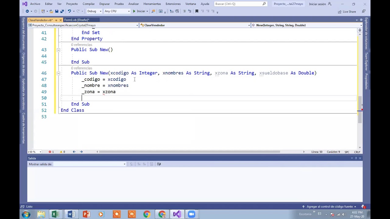 Reportes Especificos Vb Con Crystal Report Youtube