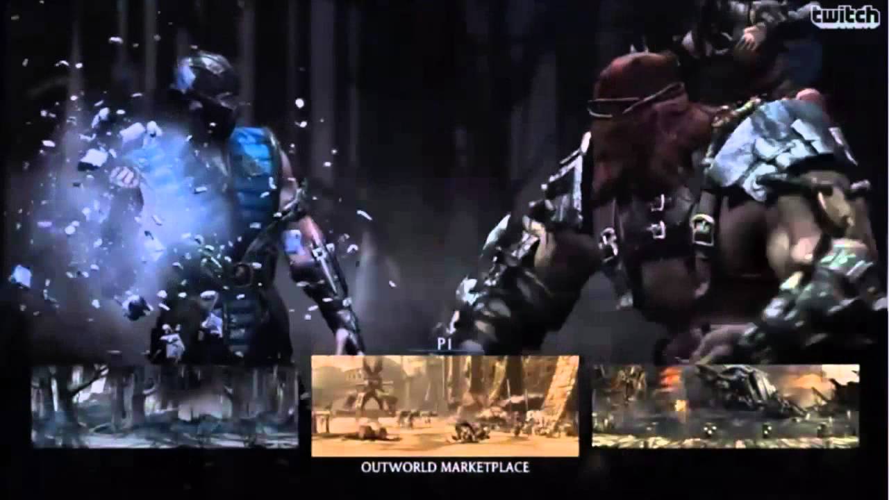 MKX E3 SONY GAMEPLAY - YouTube