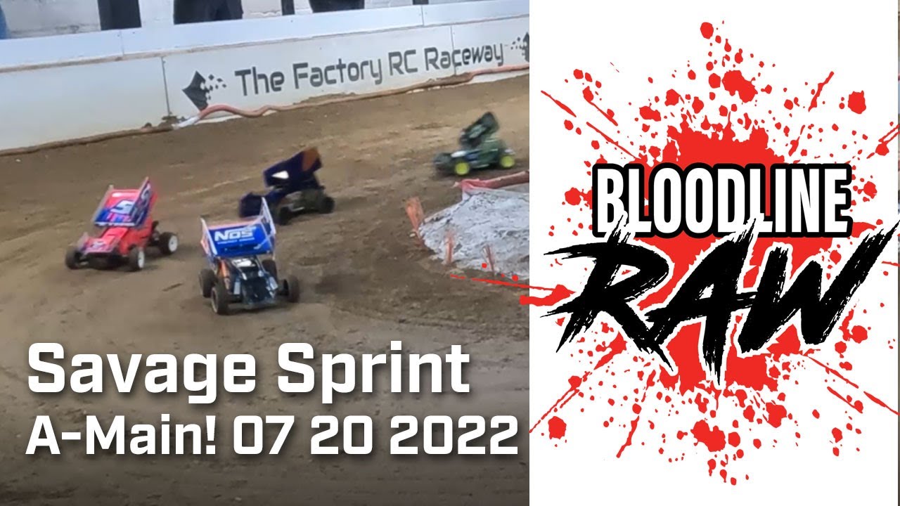 Savage Sprint A-main, from The Factory RC Raceway, York, PA July 20 ...