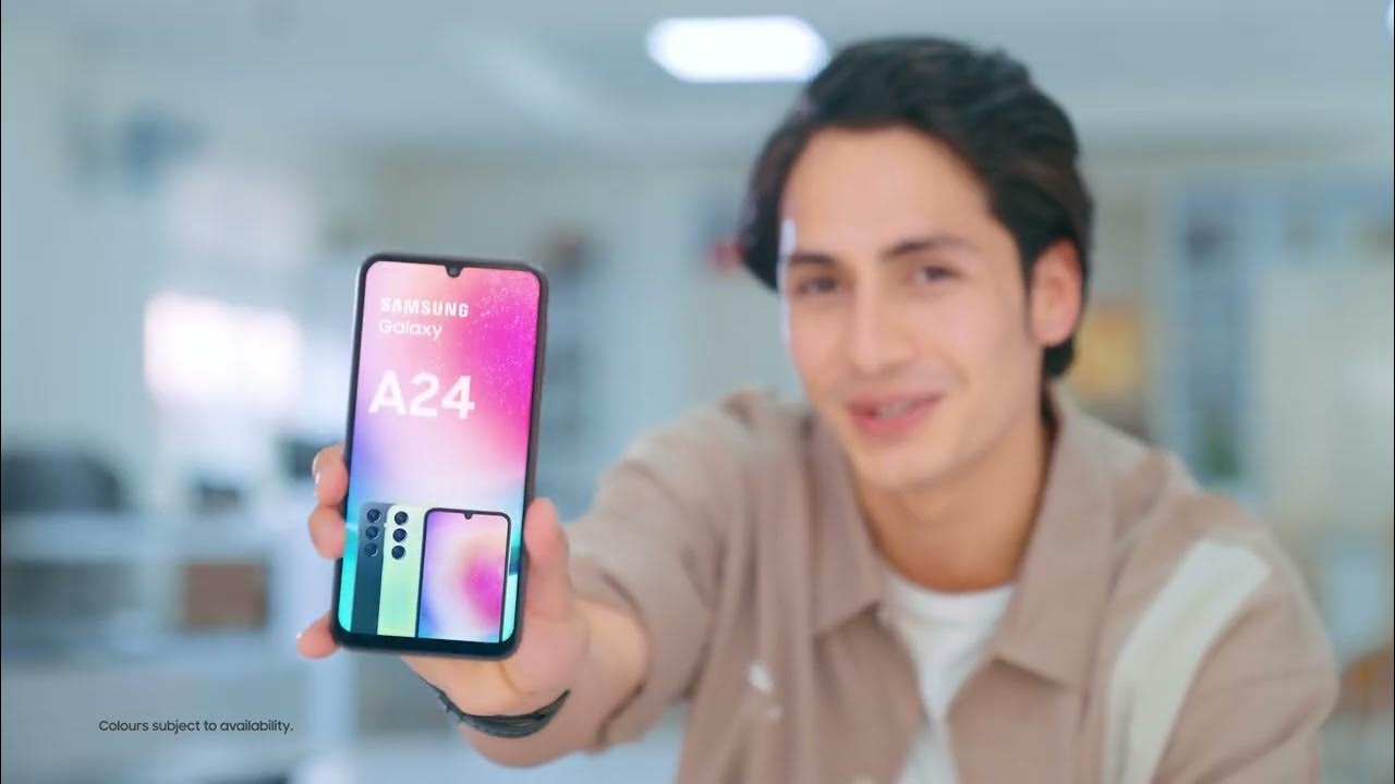 Galaxy A24 - Design - YouTube