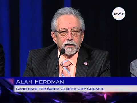 Alan Ferdman at KHTS AM-1220 Santa Clarita City Council Candidate Forum ...