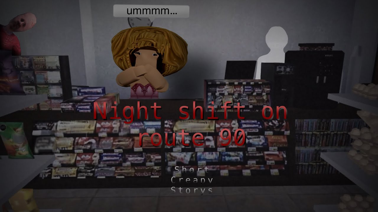 Night shift on route 90 Roblox Horror - YouTube