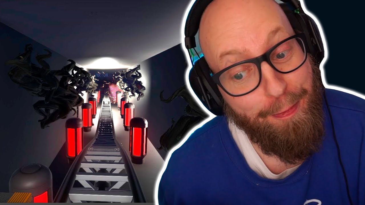 En Stranger Things Roller Coaster! - YouTube