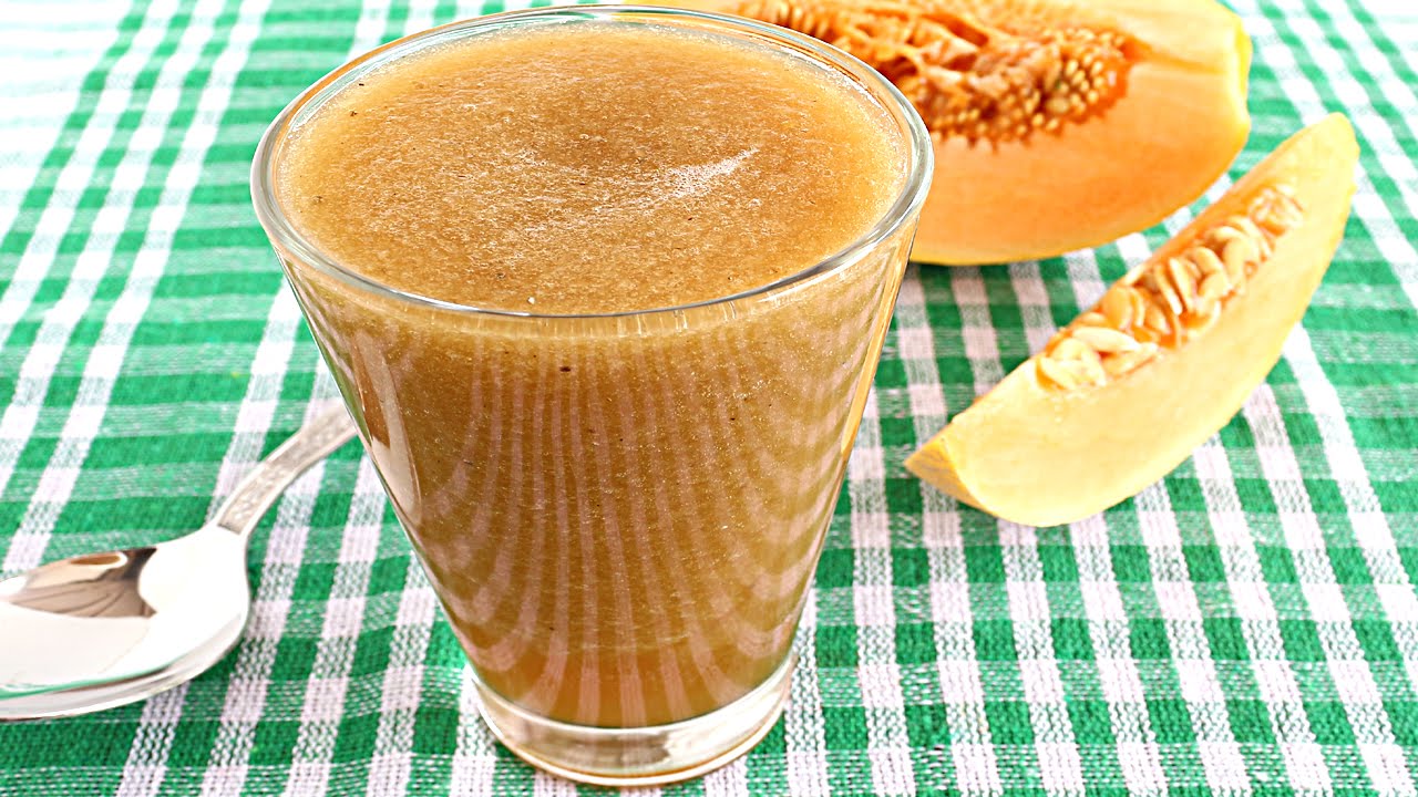 Musk Melon Juice or Kharbooja Panaka - YouTube
