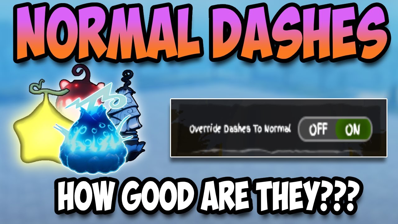 [GPO] How Good Are These Fruits With The Normal Dash Change In Pvp ...