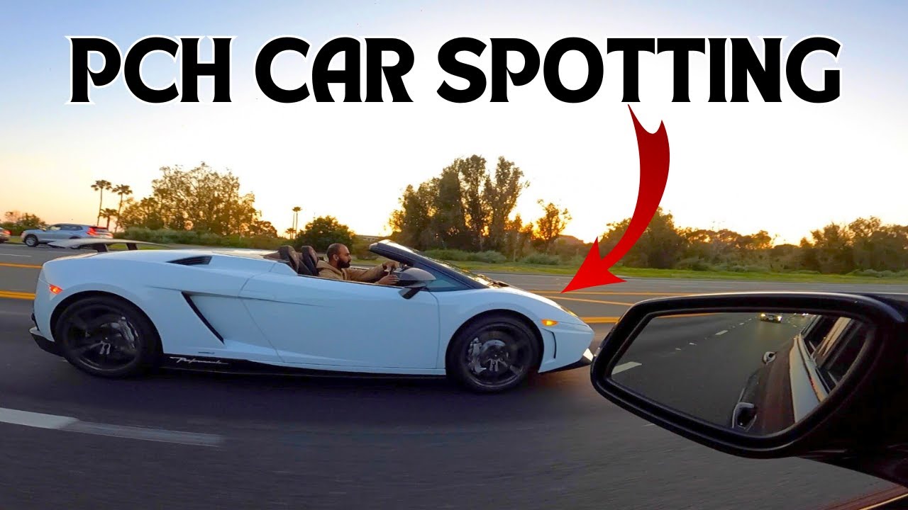 Super Car/Hyper Car Spotting On PCH!!! - YouTube