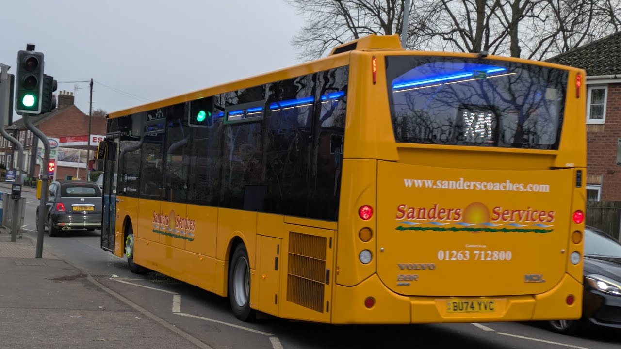 Sanders Coaches 542 - YouTube